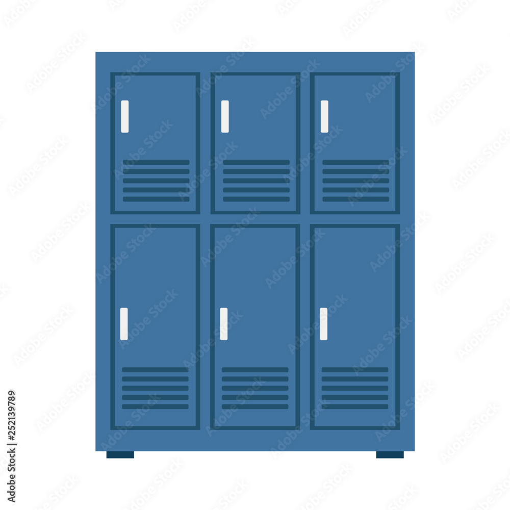 lockers icon isolated Stock Vector | Adobe Stock