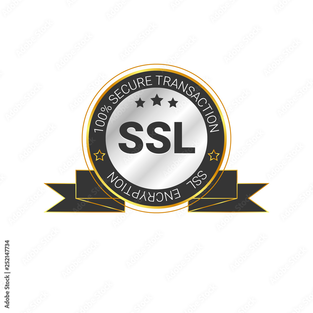 SSL Certified/certificate 100% secure transaction with encryption ...