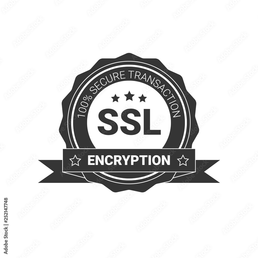 SSL Certified/certificate 100% secure transaction with encryption ...