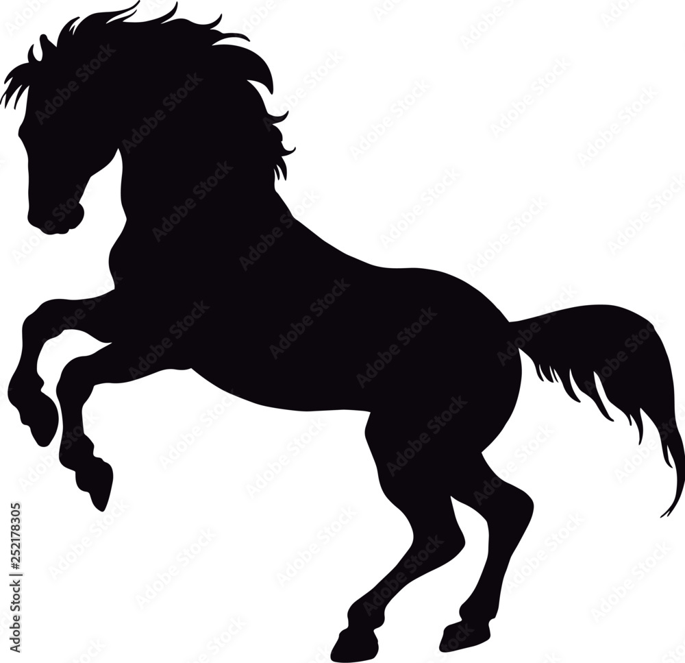 horse vector silhouette - Vector Stock Vector | Adobe Stock horse vector silhouette - Vector Stock Vector | Adobe Stock