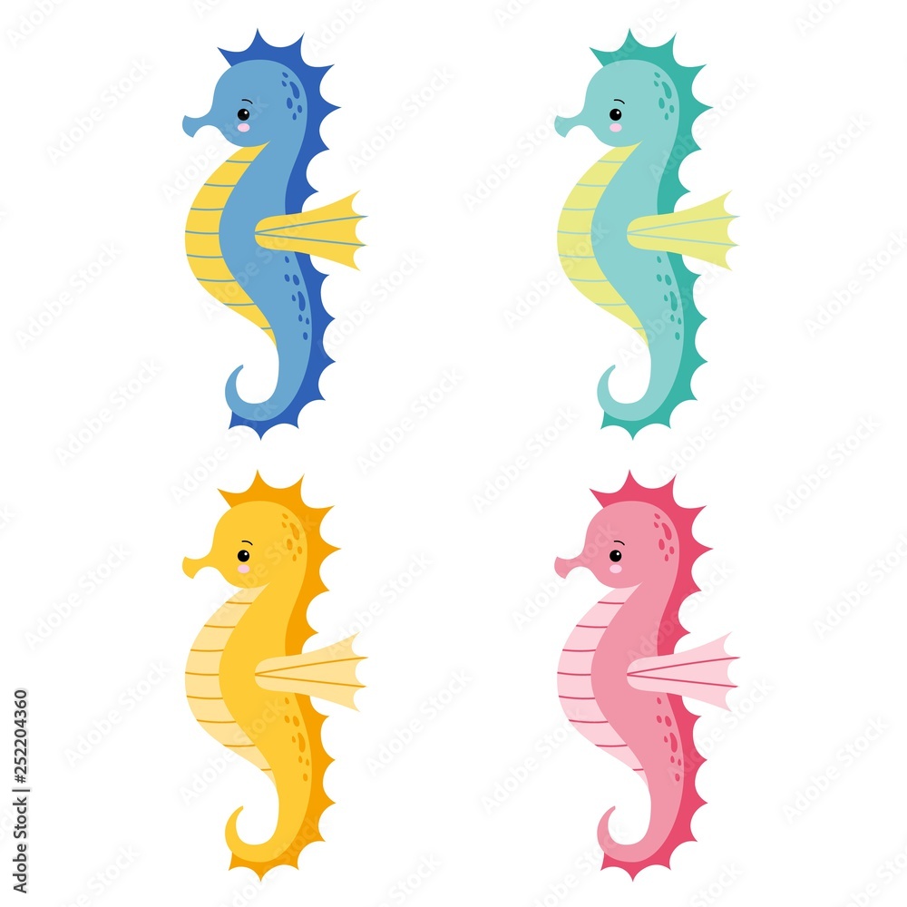 Cute Seahorse