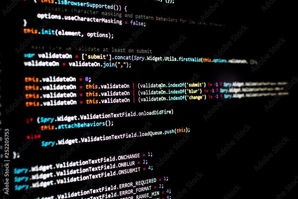 Javascript Lines Of Code Into A Library For Website Application Script Language In A Software