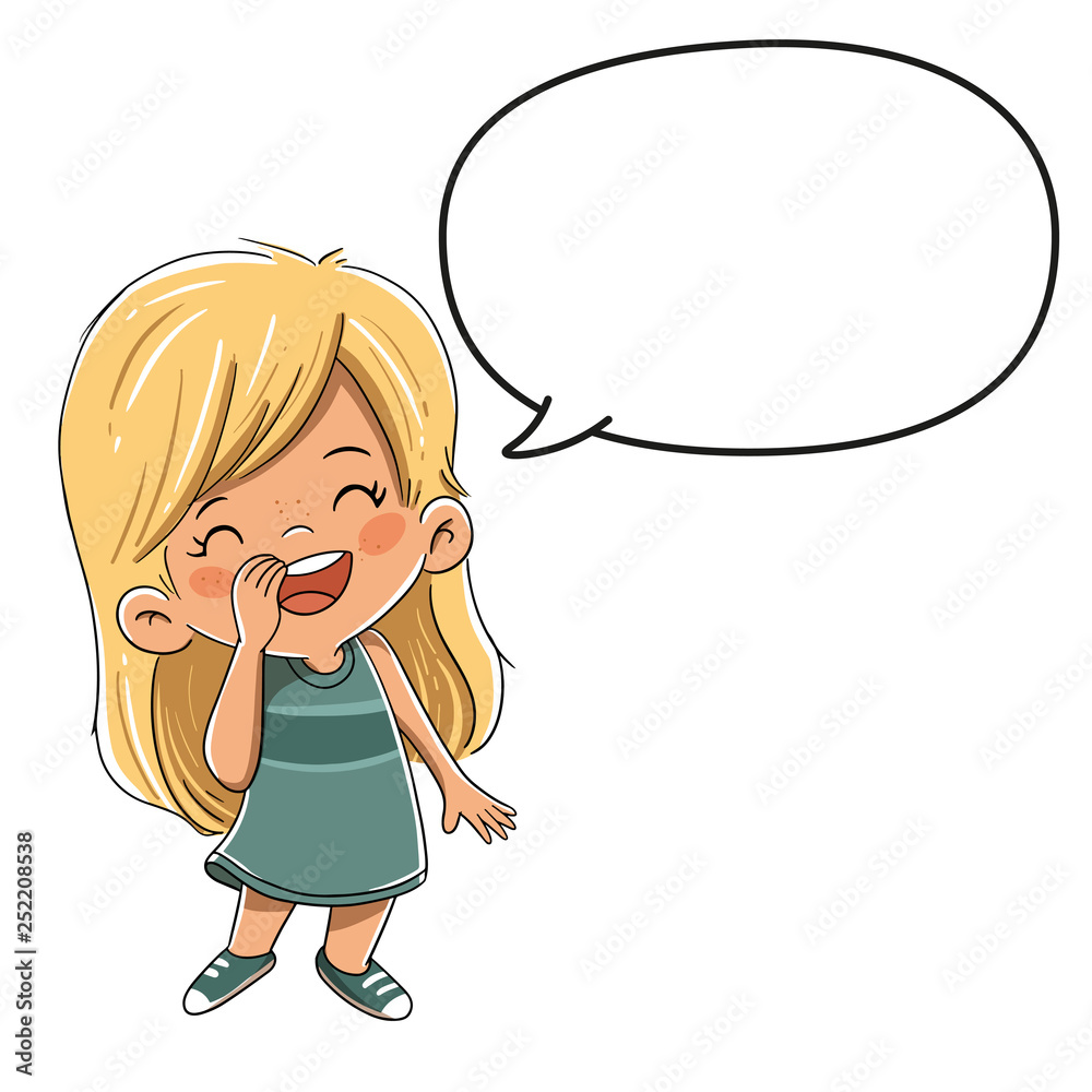 Niño hablando o diciendo algo Stock Vector | Adobe Stock Niño hablando o diciendo algo Stock Vector | Adobe Stock