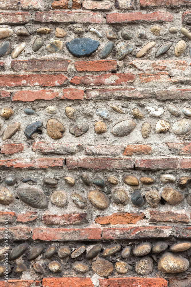 Wall in the opus spicatum arrangement. Historical background ...