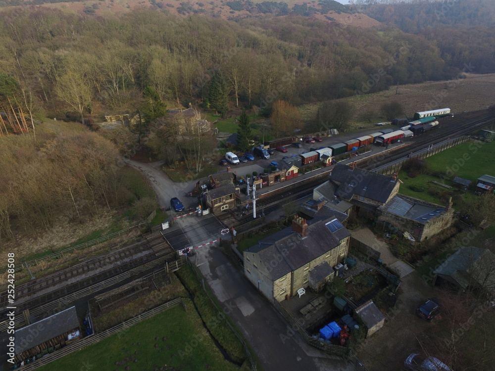 Levisham station, north yorkshire moors railway Stock Photo | Adobe Stock