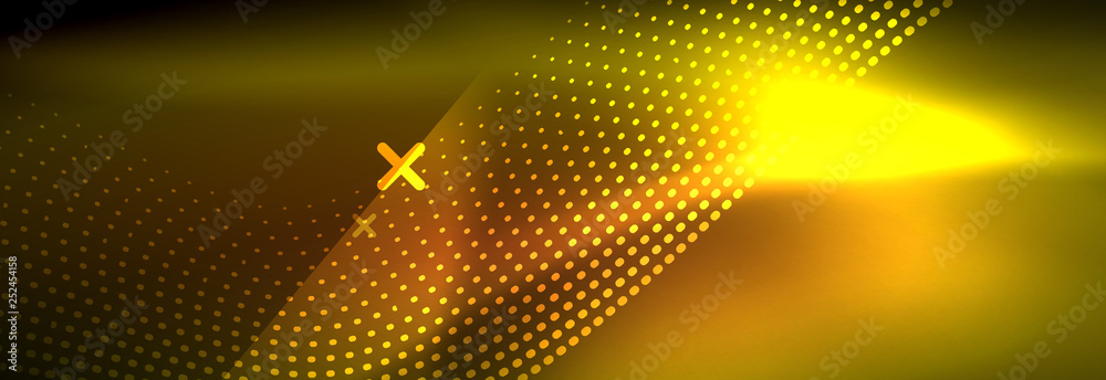 Vetor De Motion Vector Illustration Network Digital Concept Abstract Futuristic Backdrop