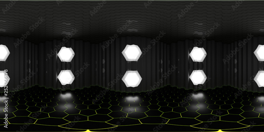 HDRI map, abstract spherical environment panorama background with ...