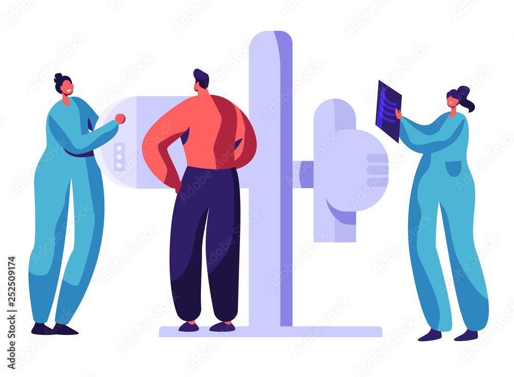 X Ray Machine Cartoon