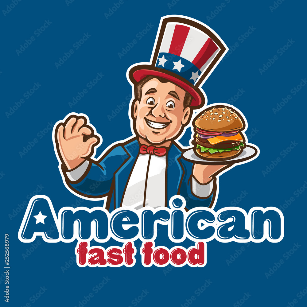 American Food Logos