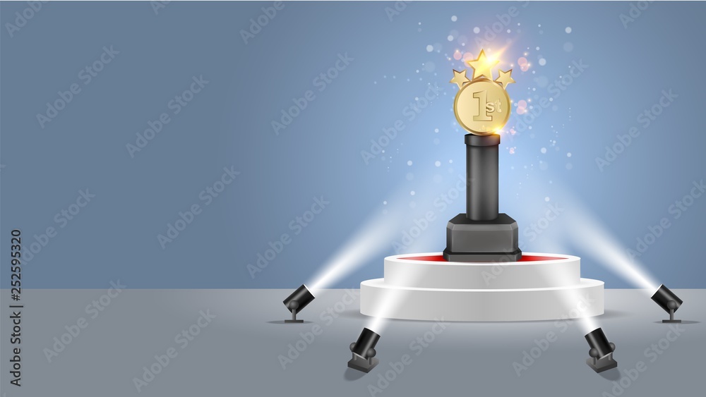 Be first vector poster web banner design template Stock Vector | Adobe ...