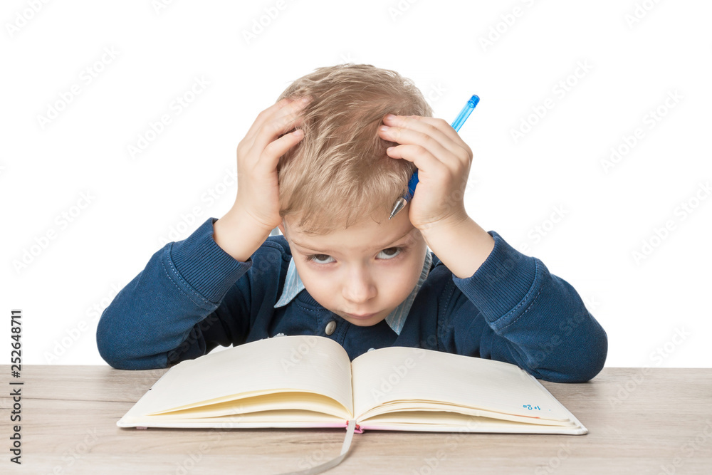 child does not want to learn. refusal to learn from a preschooler. the ...