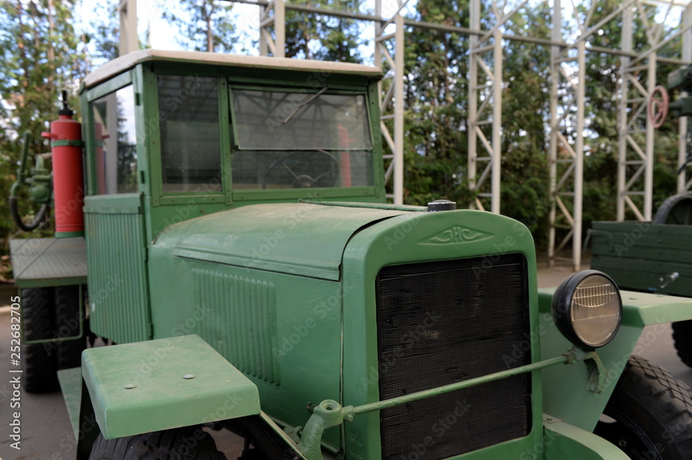 Petrol tanker BZ-43 on the basis of the chassis of the truck ZIS-5V at ...