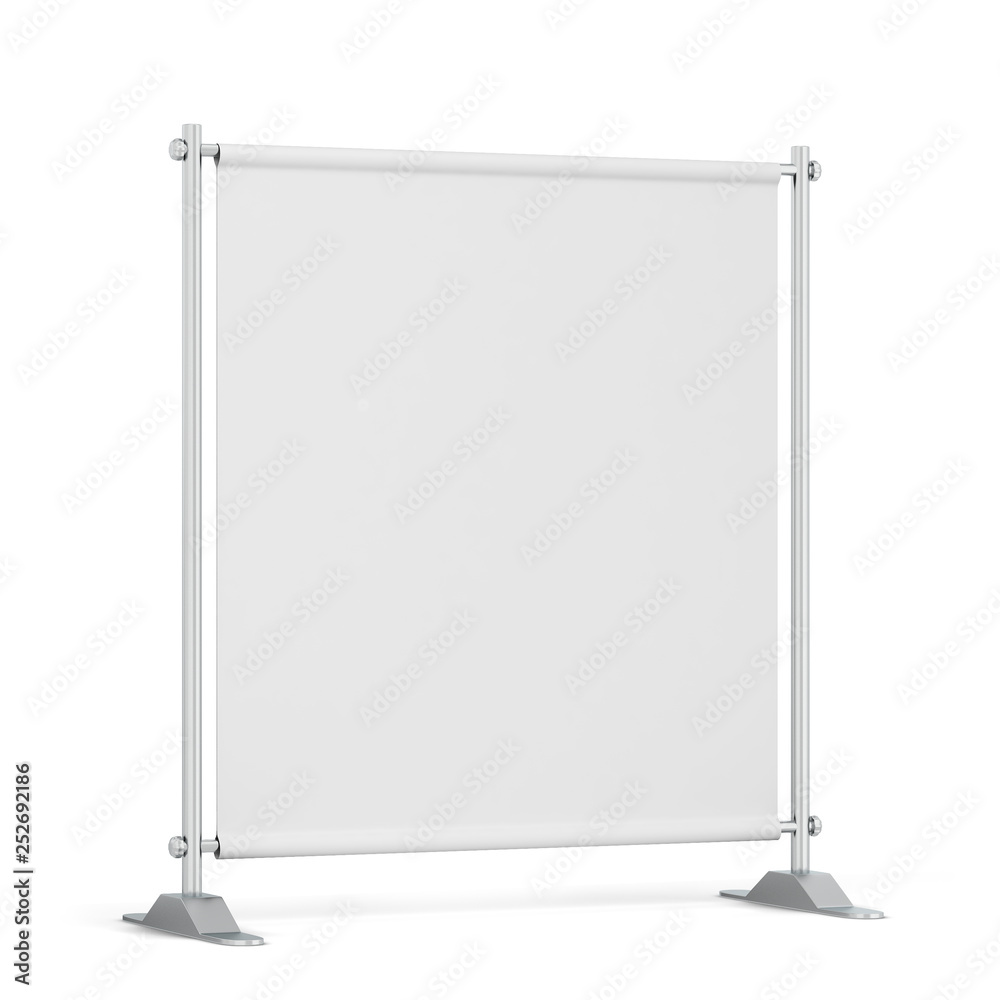 Blank backdrop banner mockup Stock Illustration | Adobe Stock