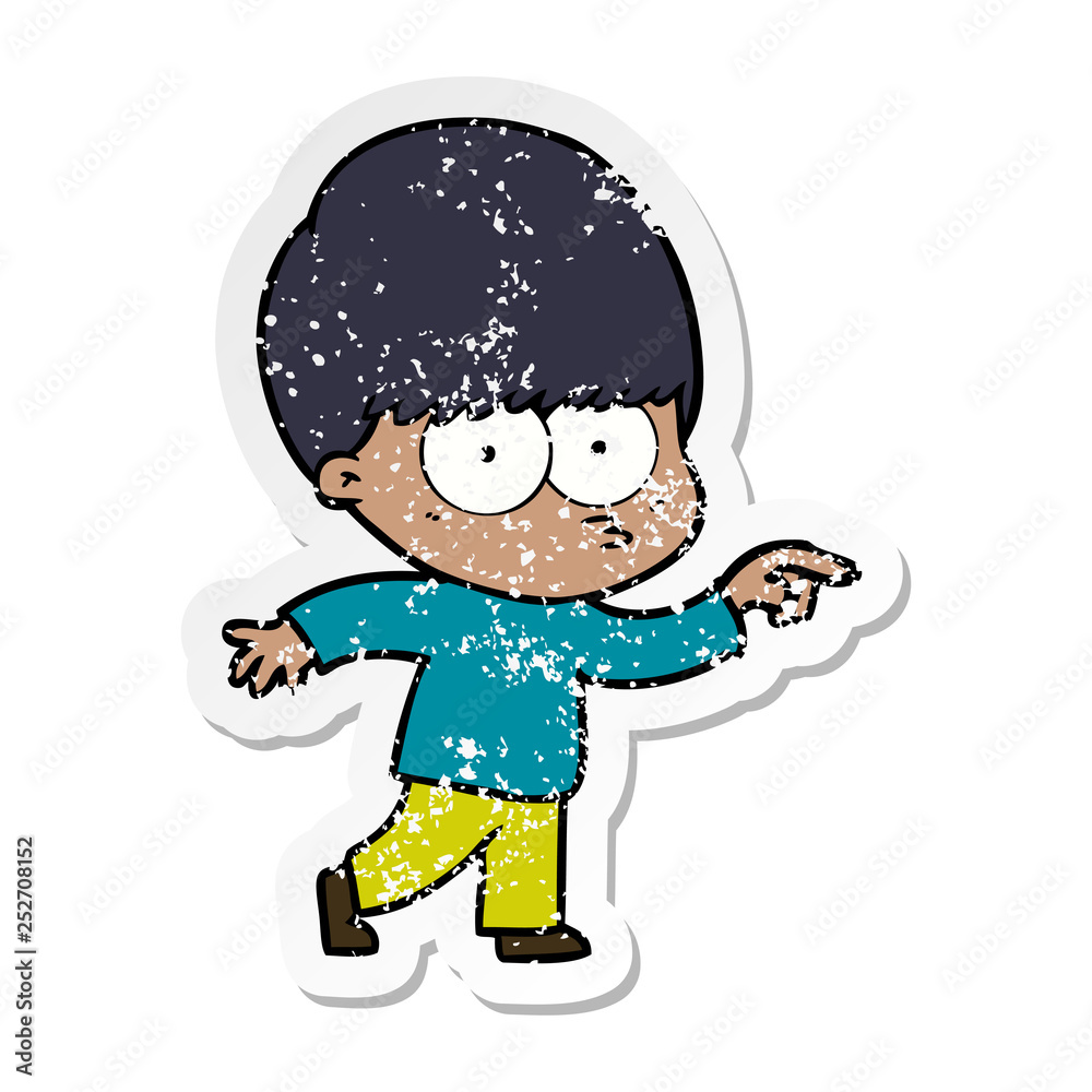 Nervous Child Clip Art