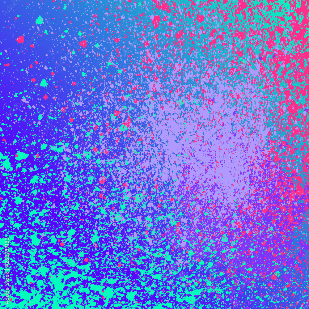 Colorful Paint Splatter Texture