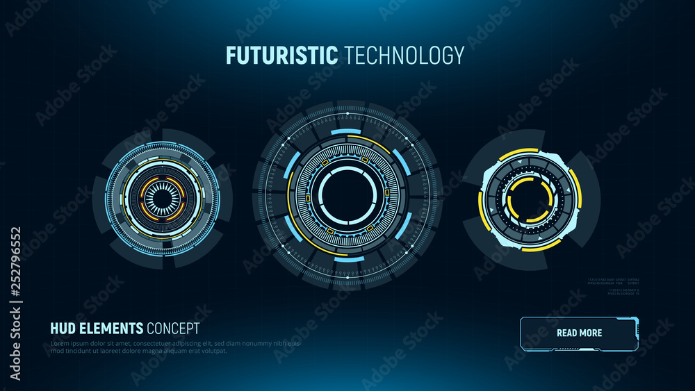 Futuristic Touch Screen