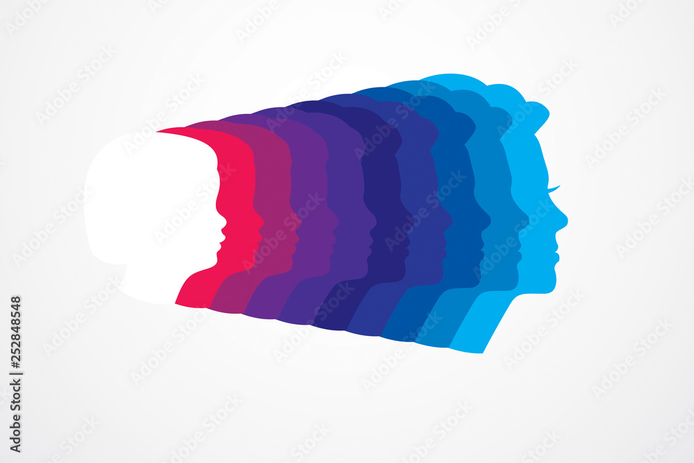 Girl maturation age years concept, adulthood idea, the time of life ...