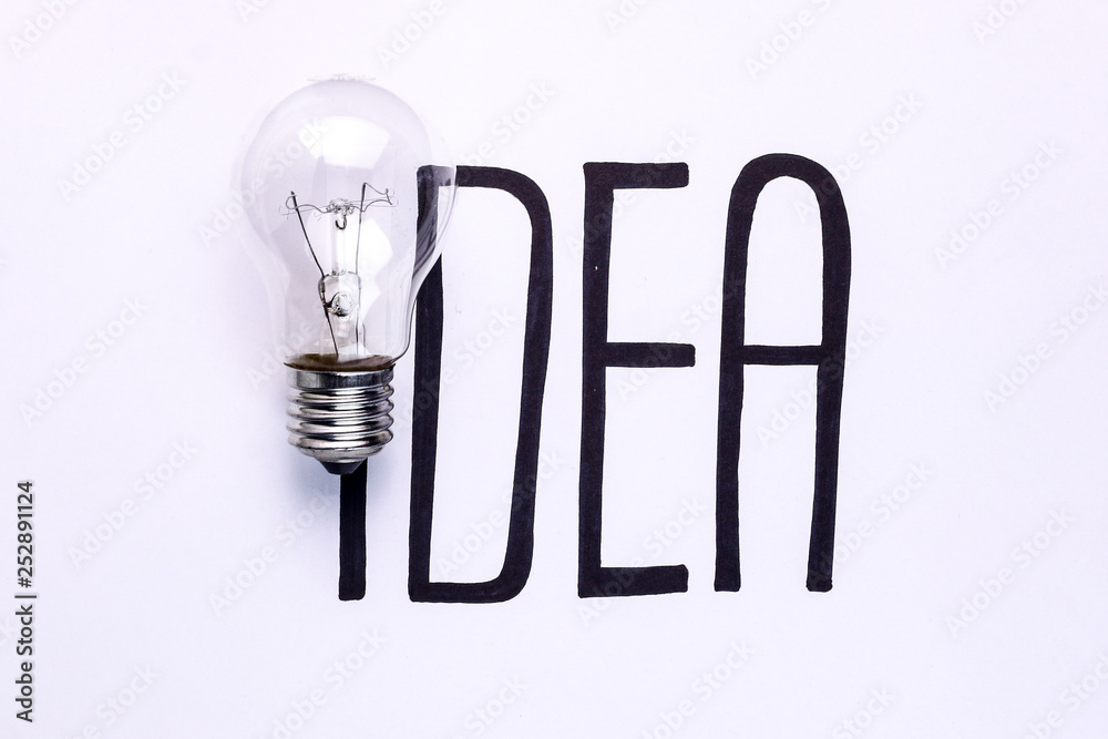 Ideas. Simbol creativity inspiration concepts. simol light bulb and ...