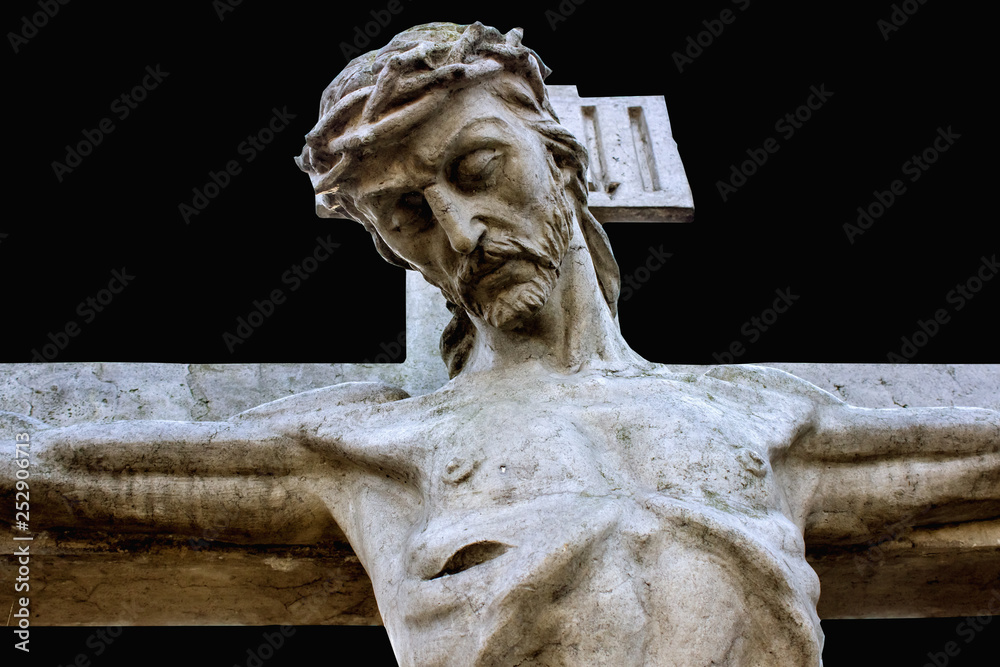 Jesus Christ. Suffering, pain, death Stock Photo | Adobe Stock
