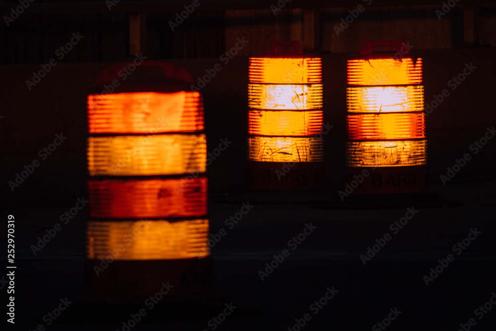 Traffic Cone Reflection Stock Photo | Adobe Stock