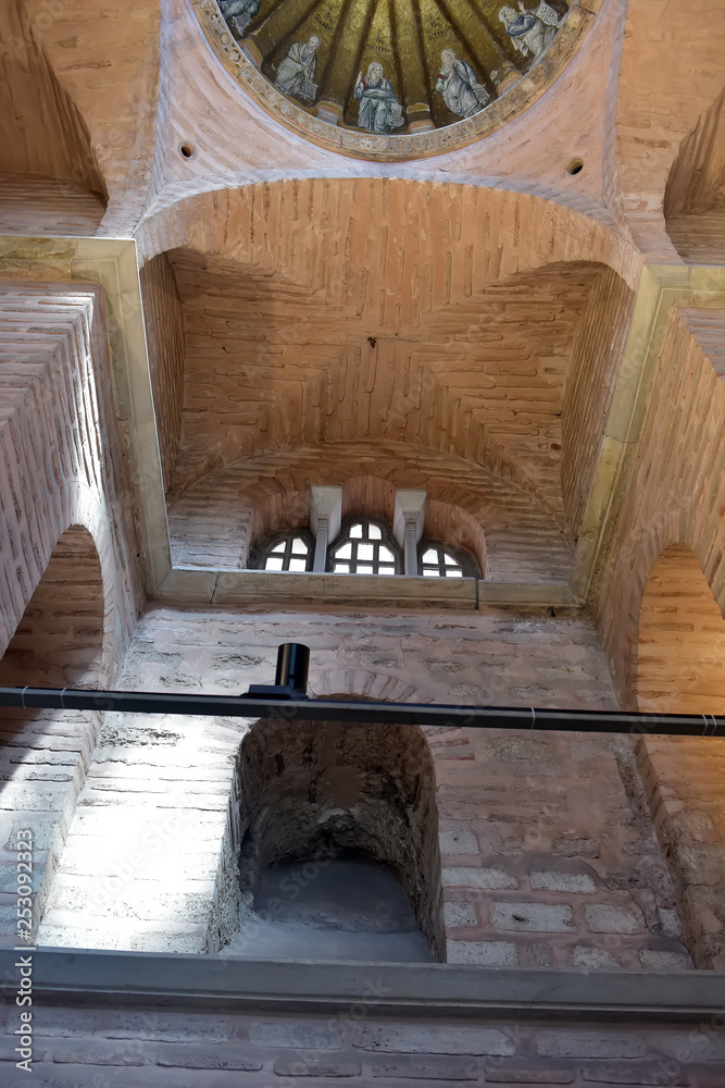 Fethiye Museum interior in Istanbul. Also known as the Church of ...