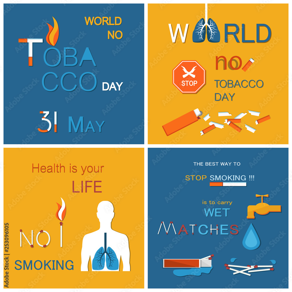 Cigarette Smoking Is Injurious To Health Posters