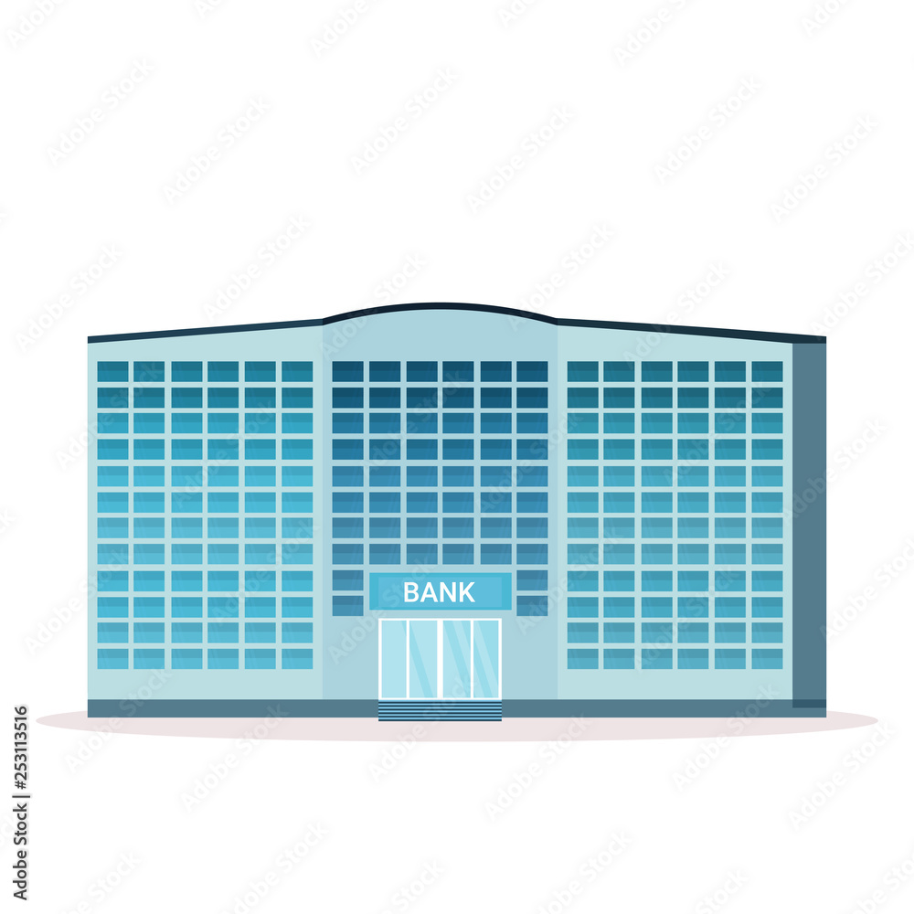 Modern Bank Building