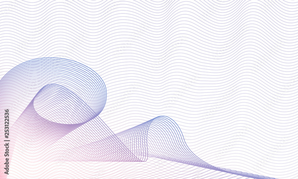 Horizontal Swirl Design