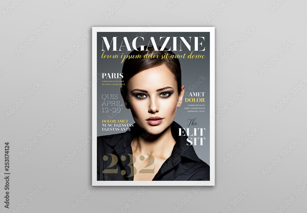 Magazine Cover Psd