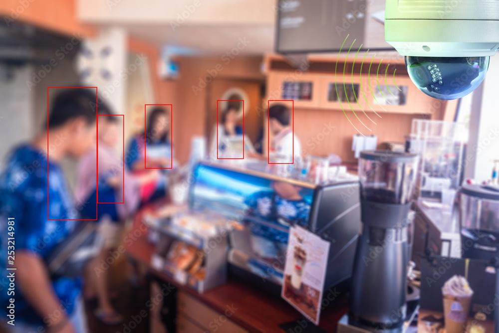 CCTV Dome infrared camera new technology 4.0 signal for Counting number ...