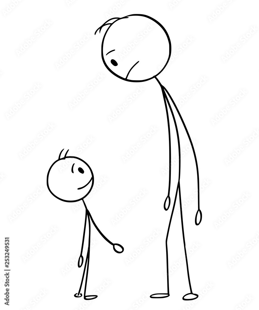 Dad Stick Figure Clip Art