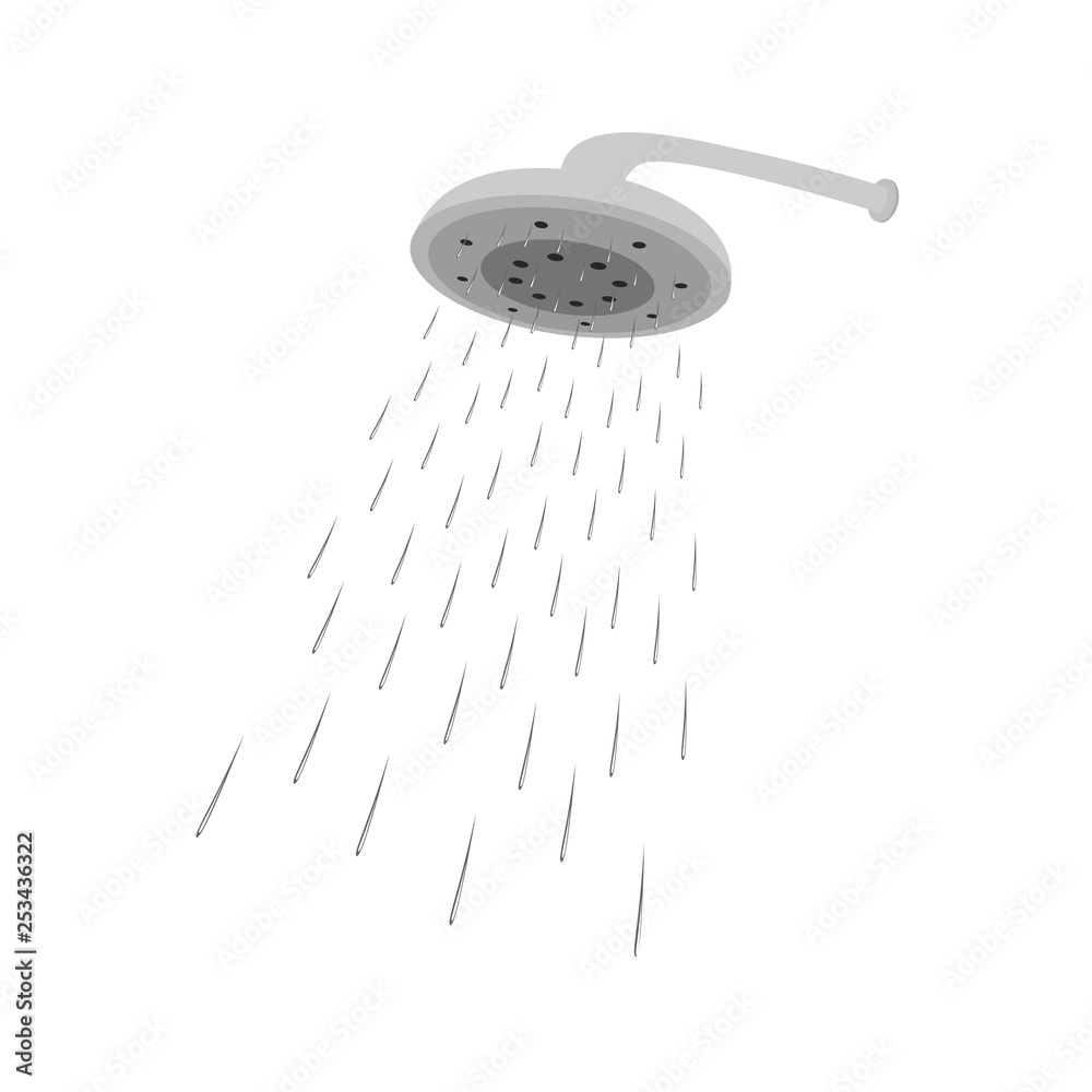 shower draw design Stock Vector | Adobe Stock