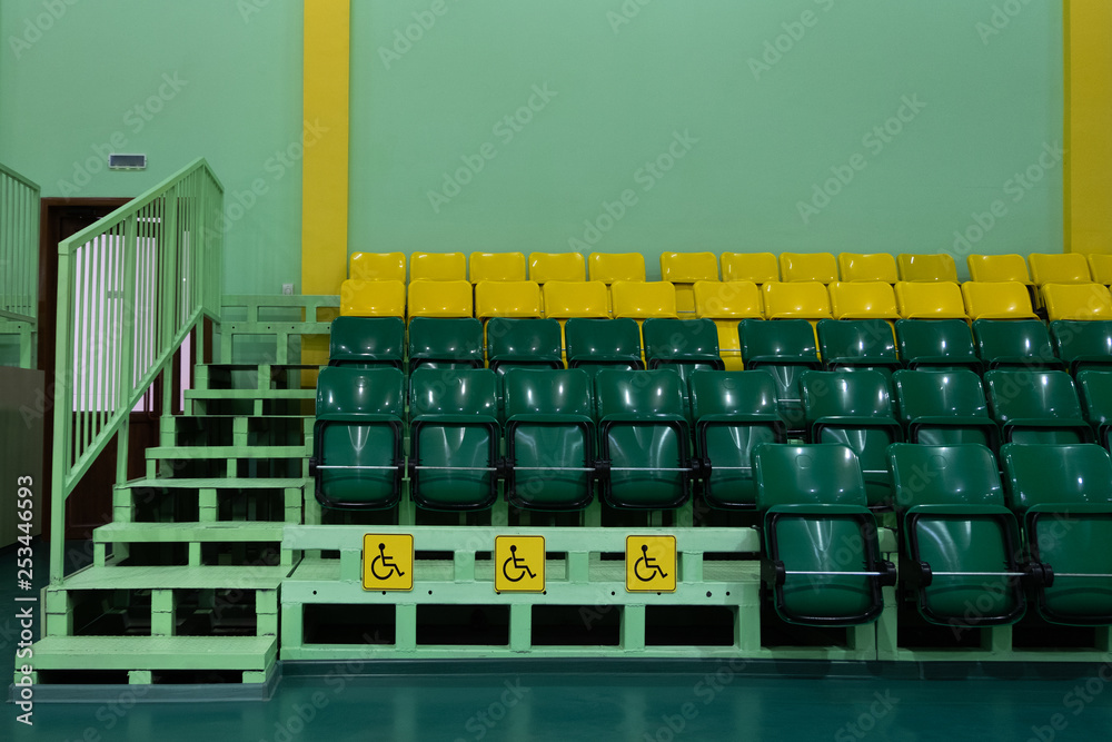 Photo & Art Print Seating seats sports hall, romsvetnik