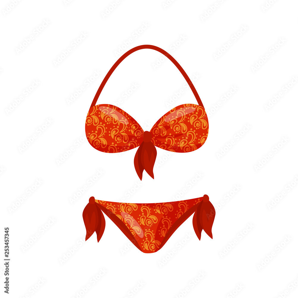 Icons Red Bikini