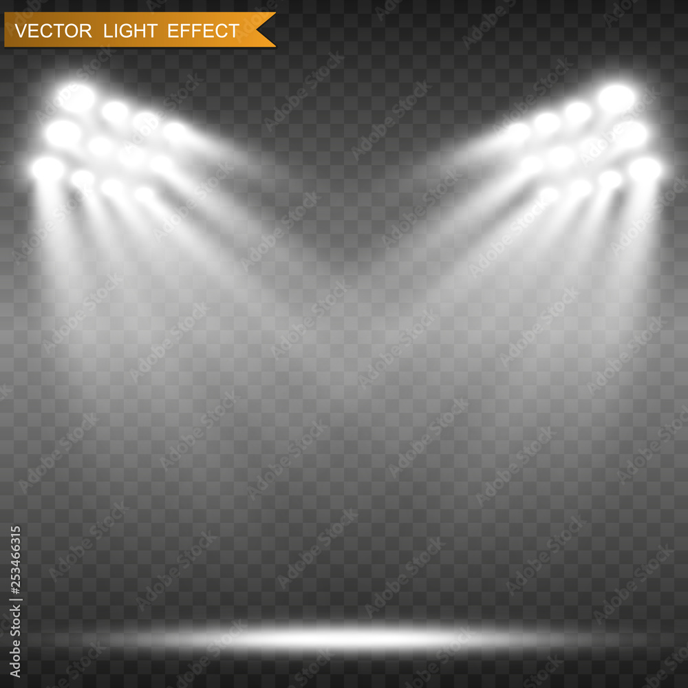 Bright Flood Lights Background | Shelly Lighting