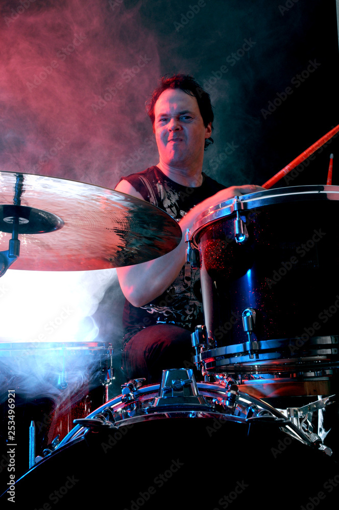 The Drummer Stock Photo | Adobe Stock