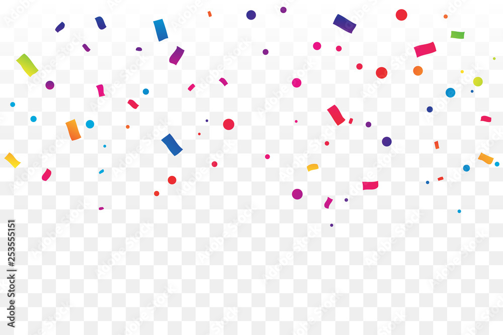 Party Konfetti Hintergrund