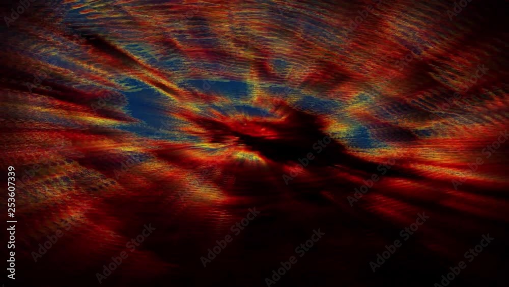 Cosmic vortex - artistic depiction of swirling mass of matter and ...