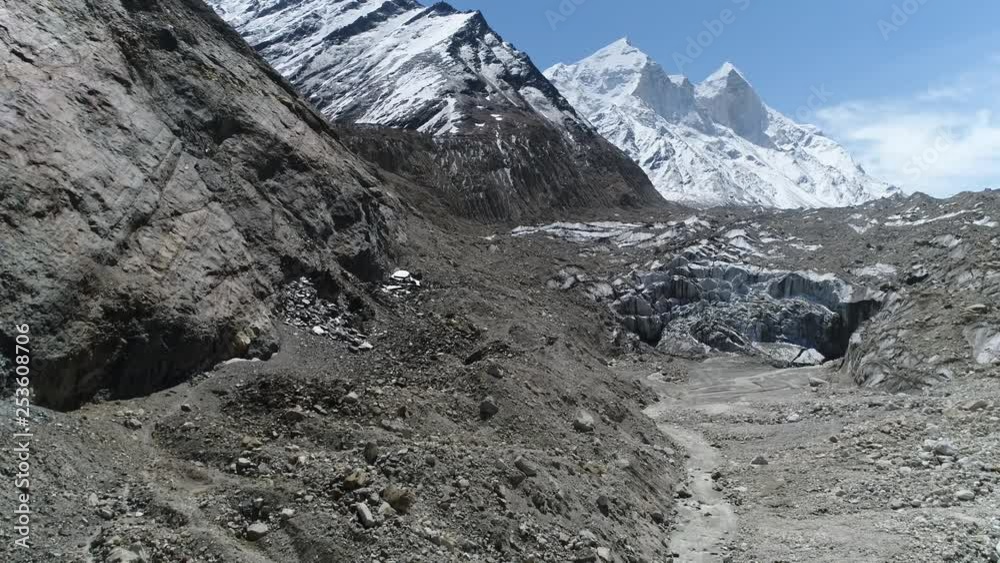 Gomukh or Gaumukh Uttarakhand, India Gomukh is the terminus or snout of ...