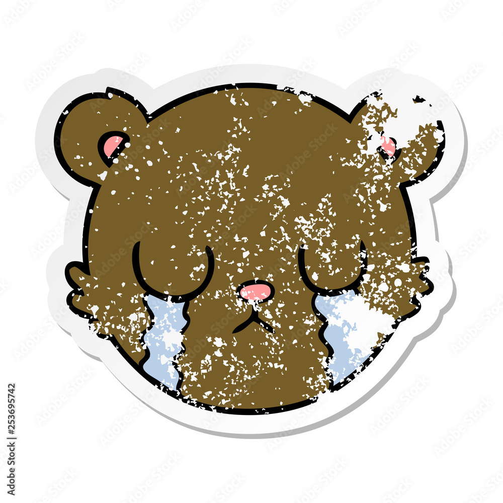 Sad Bear Face