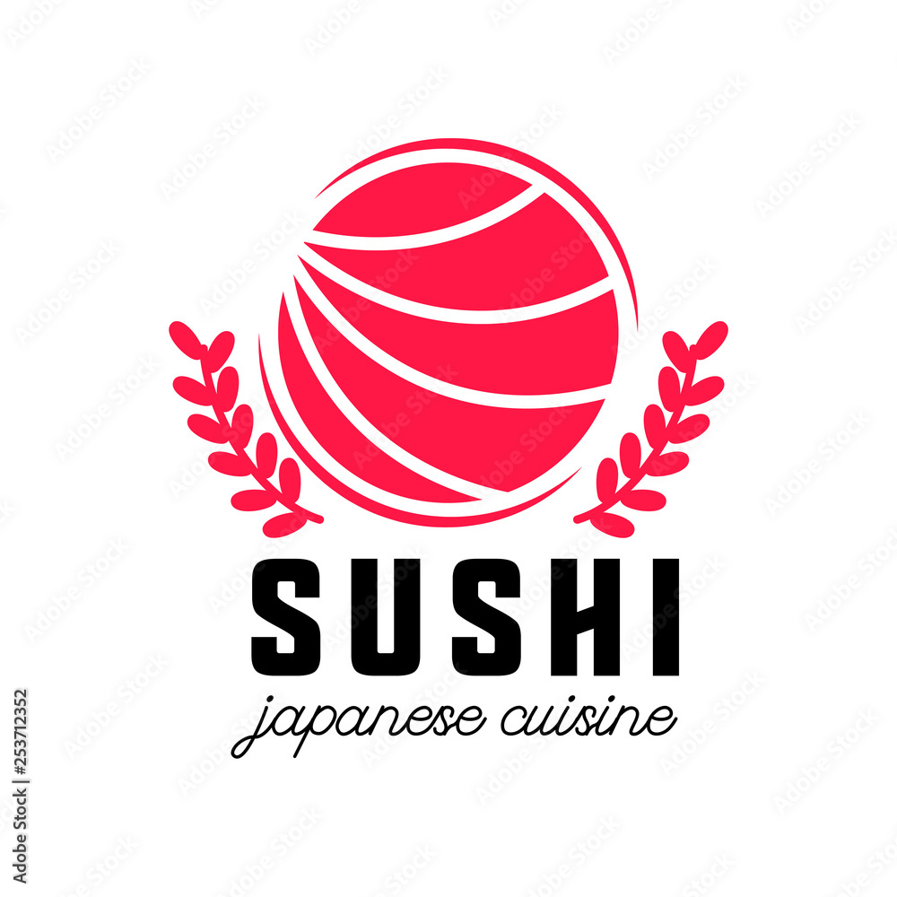 japanese logo for japanese restaurant. vector illustration Stock Vector ...