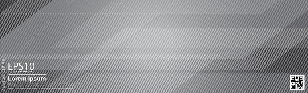 abstract gradient gray color background / Poster, banner template ...