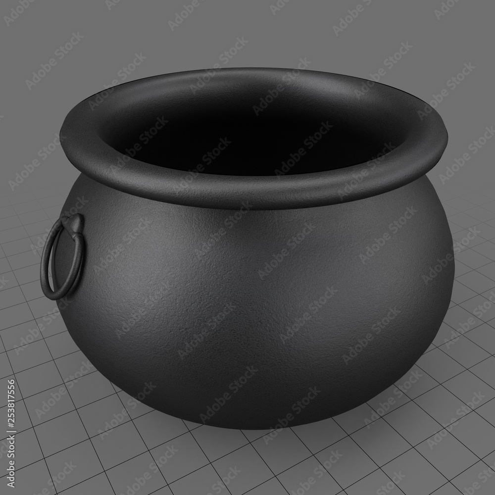 Cauldron Stock 3D asset | Adobe Stock