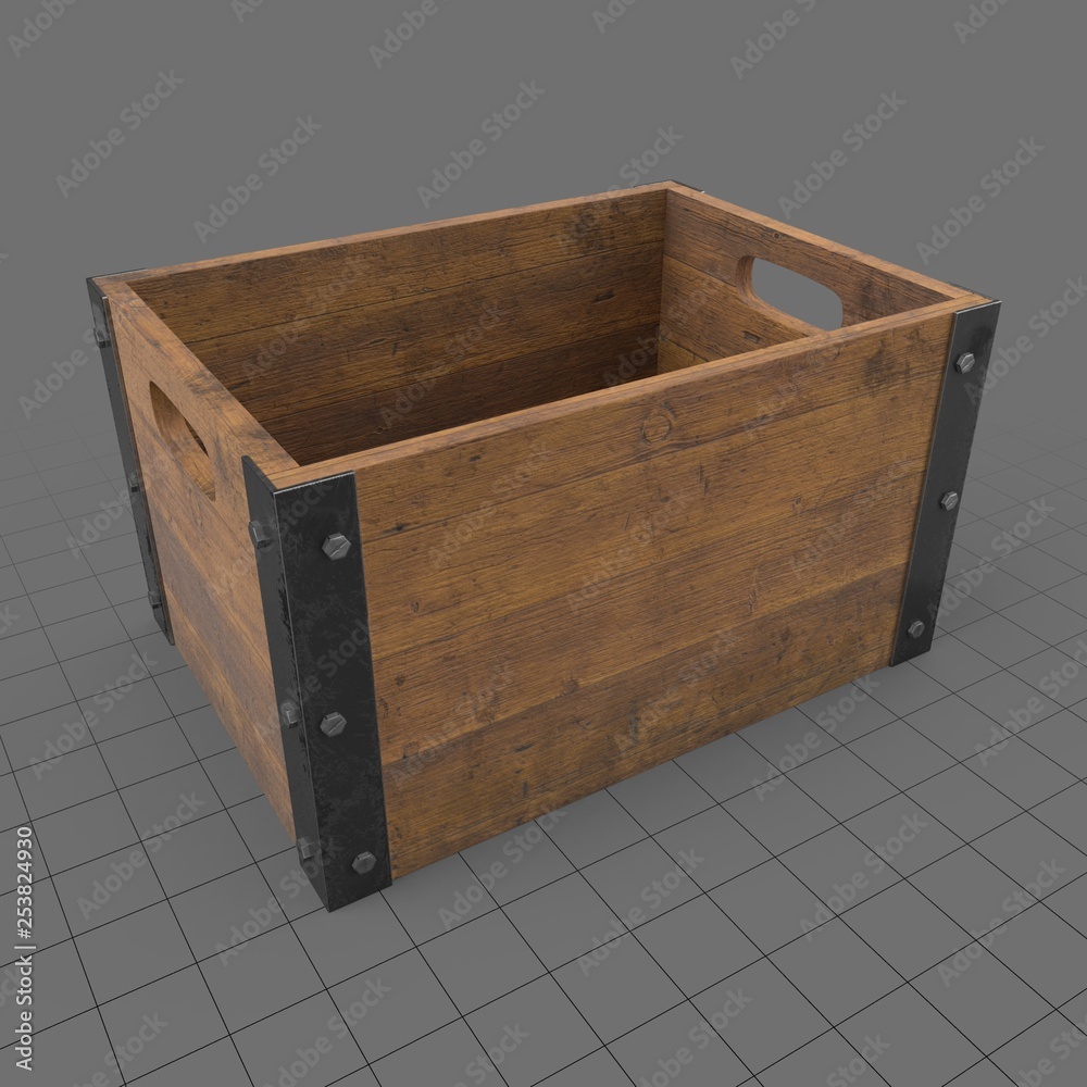 Storage box Stock 3D asset | Adobe Stock