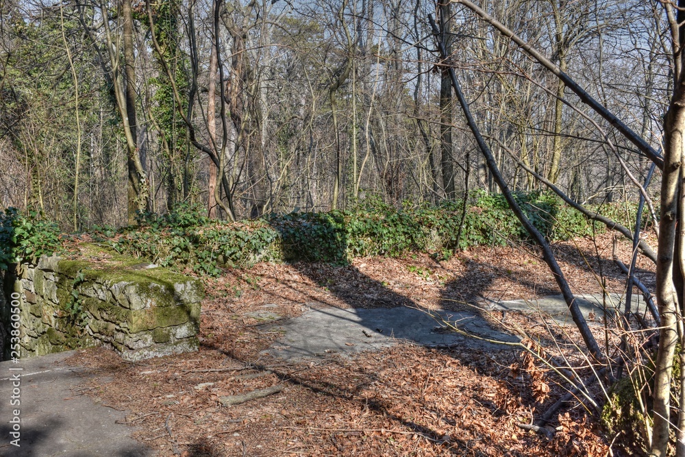 Hotel, Triest, Obelisco, Italien, geschlossen, gesperrt, verlassen ...