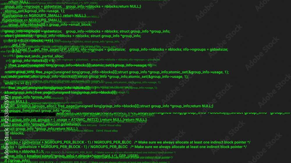 Green Screen Coding Hacker Concept Animation With Glitch Programming Code Typing Error Big