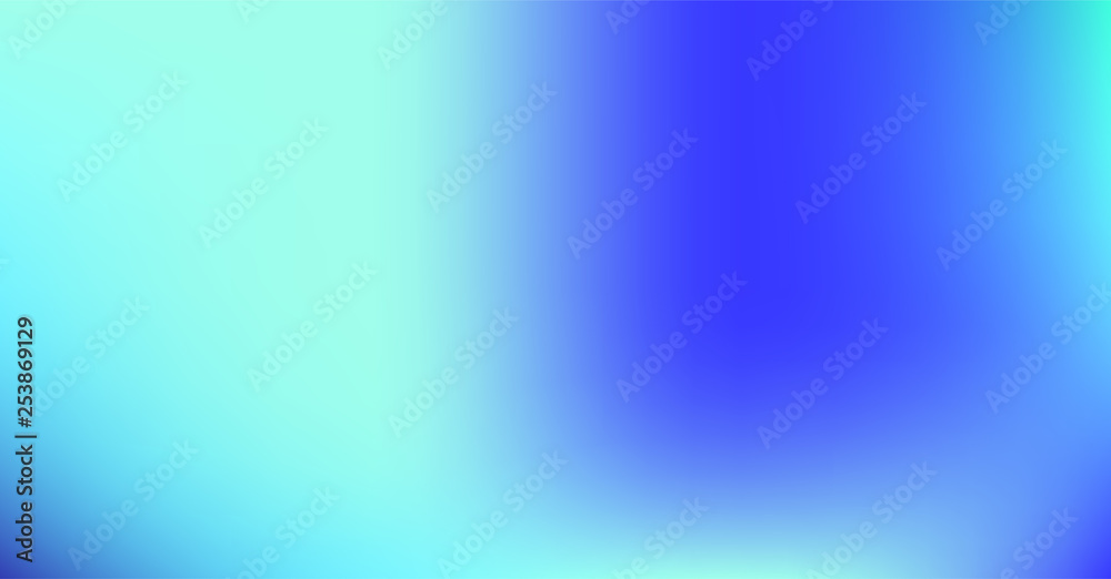 Purple Blue Gradient Vibrant Dreamy Vector Background. Sunrise, Sunset ...
