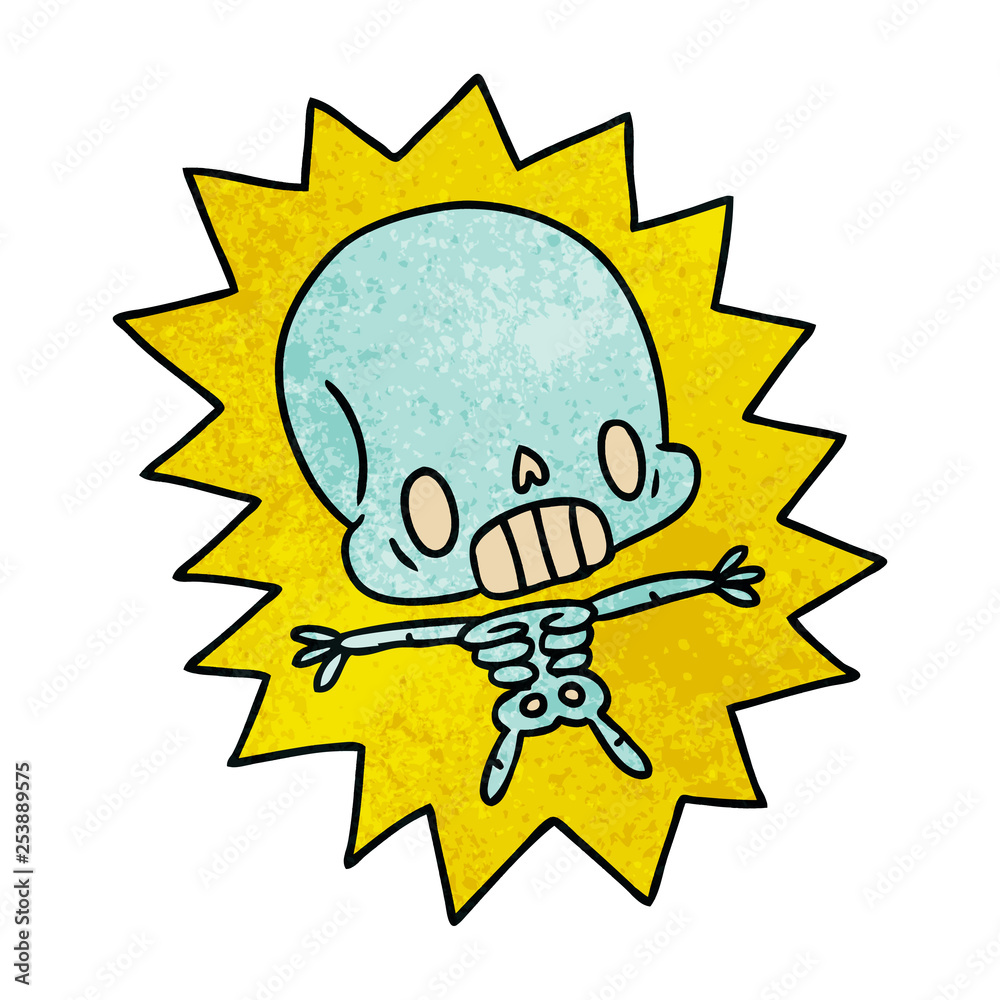 Electrocuted Skeleton