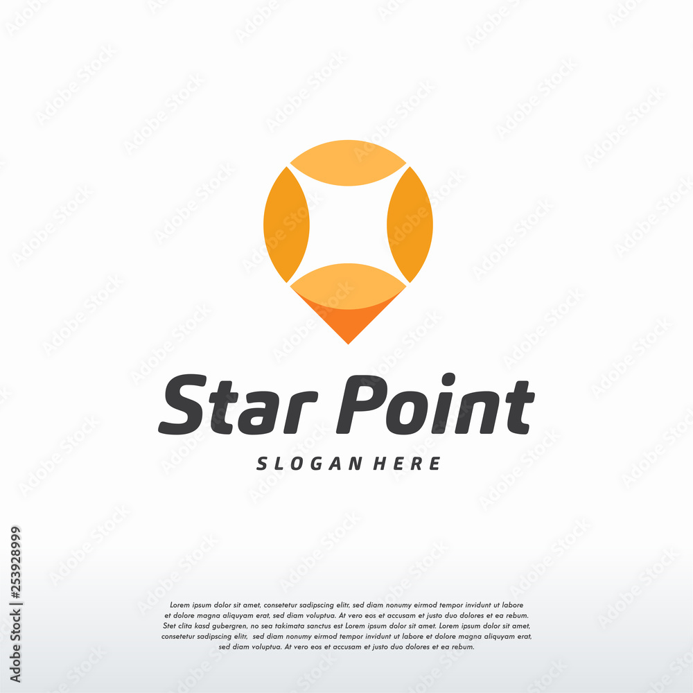 Star point logo designs template Stock Vector | Adobe Stock
