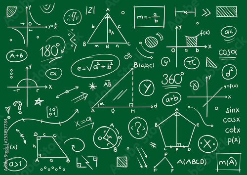 Math Symbols Background
